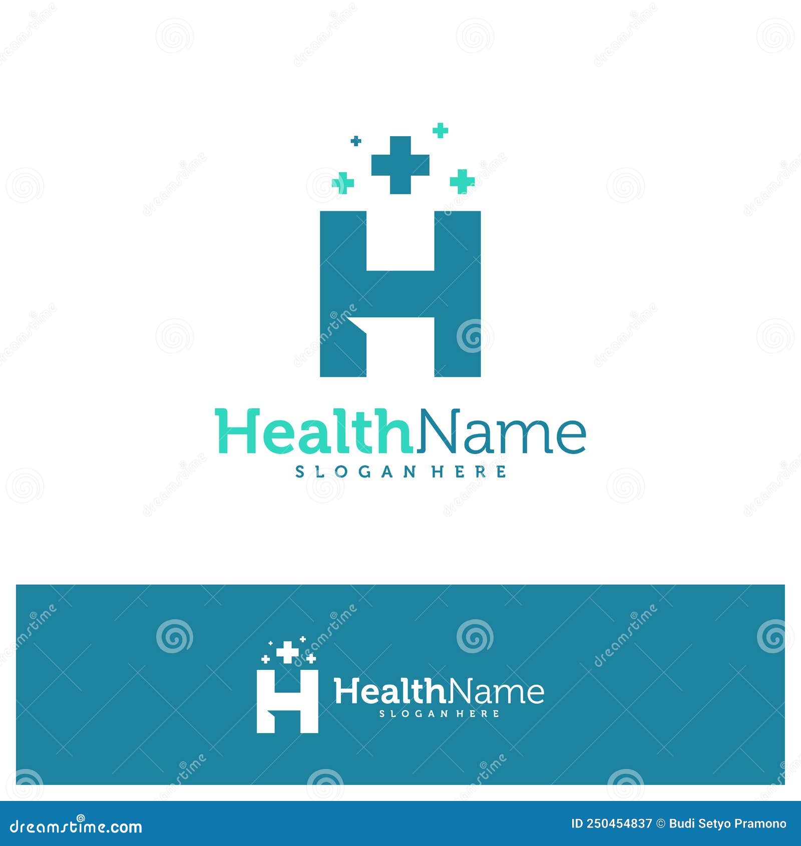 Letter H Health Logo Design Template. Initial H Logo Concept Vector ...