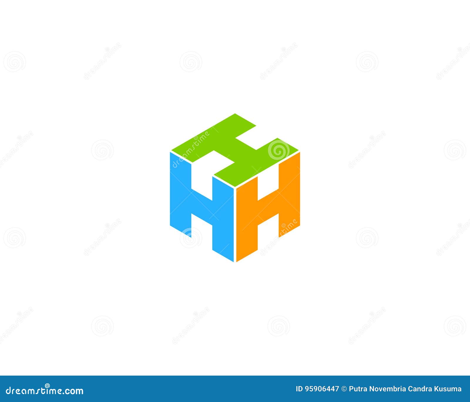 Letter H Icon Logo Design Element Stock Vector - Illustration of ...