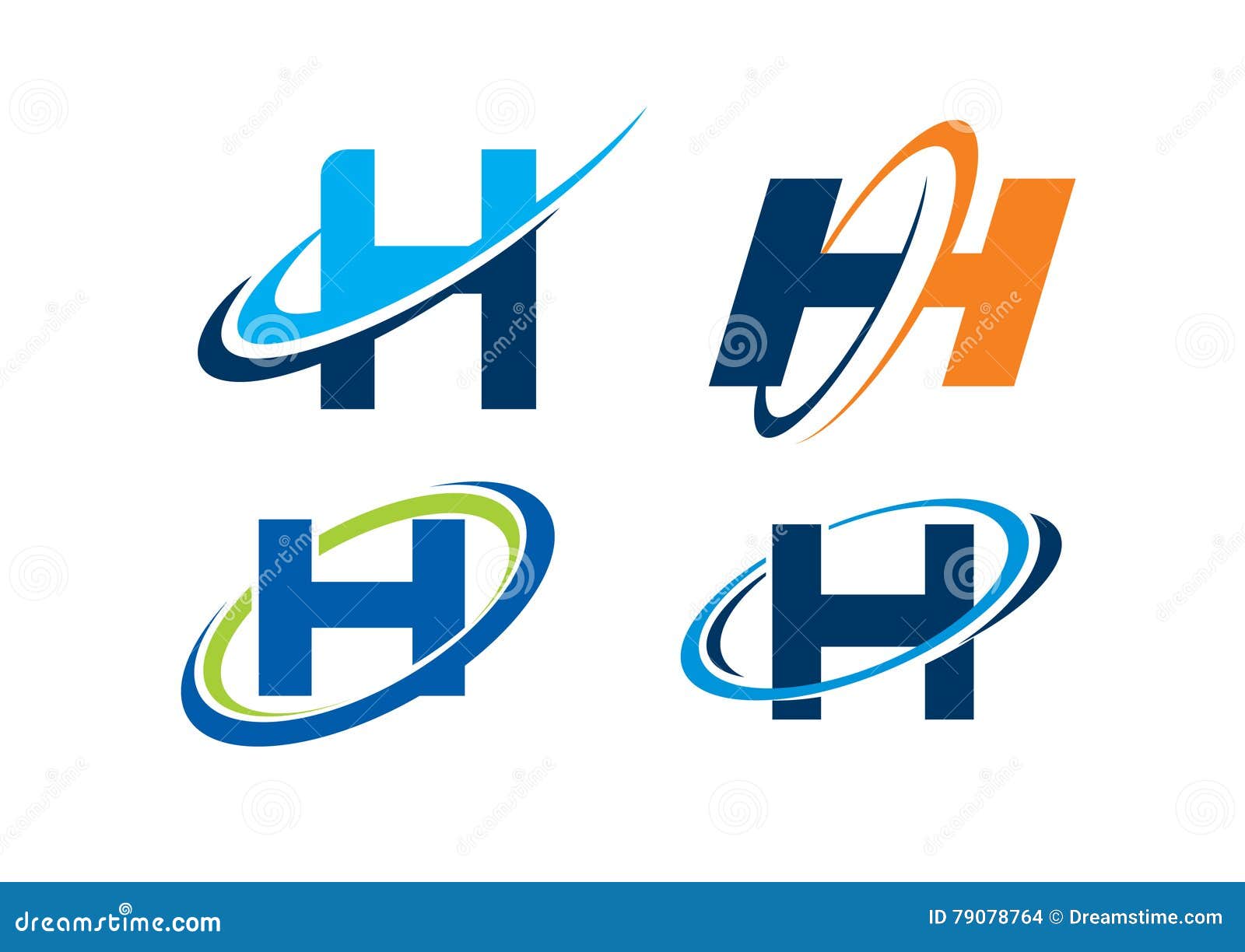Letter H Infinity Concept Stock Illustrations – 200 Letter H Infinity ...