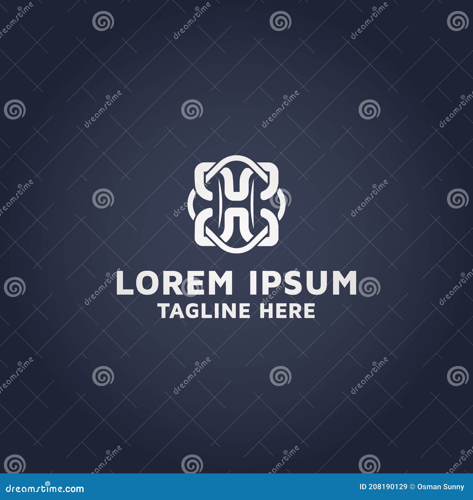 Letter H Initial H Logo Design Idea and Inspiration Stock Vector ...