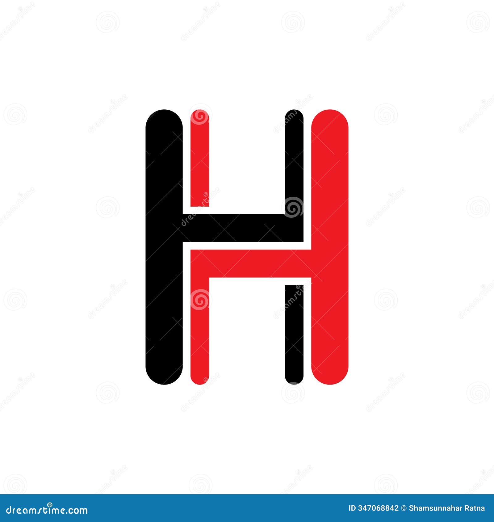 Letter H Logo. Alphabetical Logo Design Concepts. Letter H Stock ...