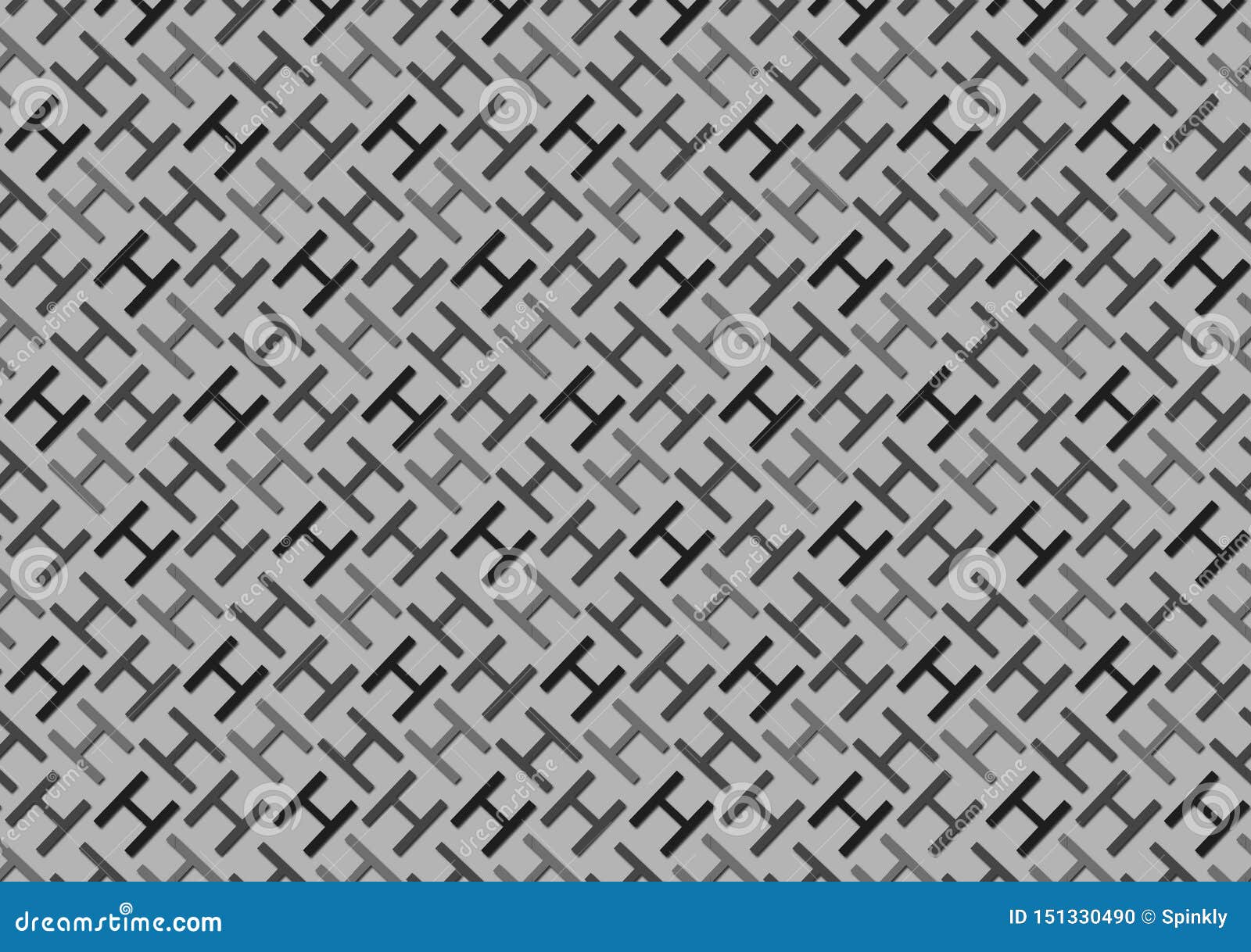 Letter H Pattern in Different Colored Grey Shades for Wallpaper Stock ...