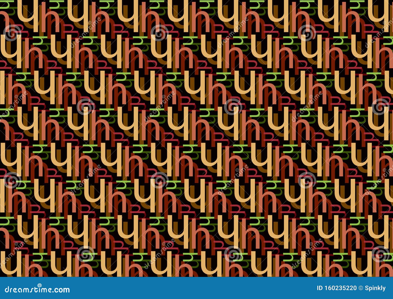 Letter H Pattern in Different Colored Shades for Wallpaper Stock ...