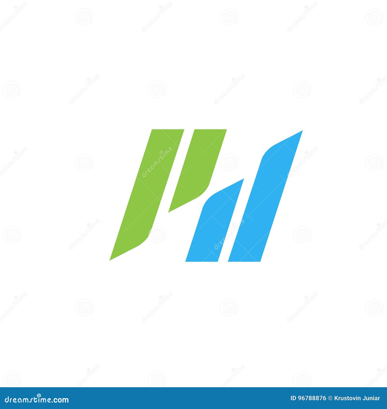 Letter H Simple Concept Logo Stock Vector - Illustration of company ...