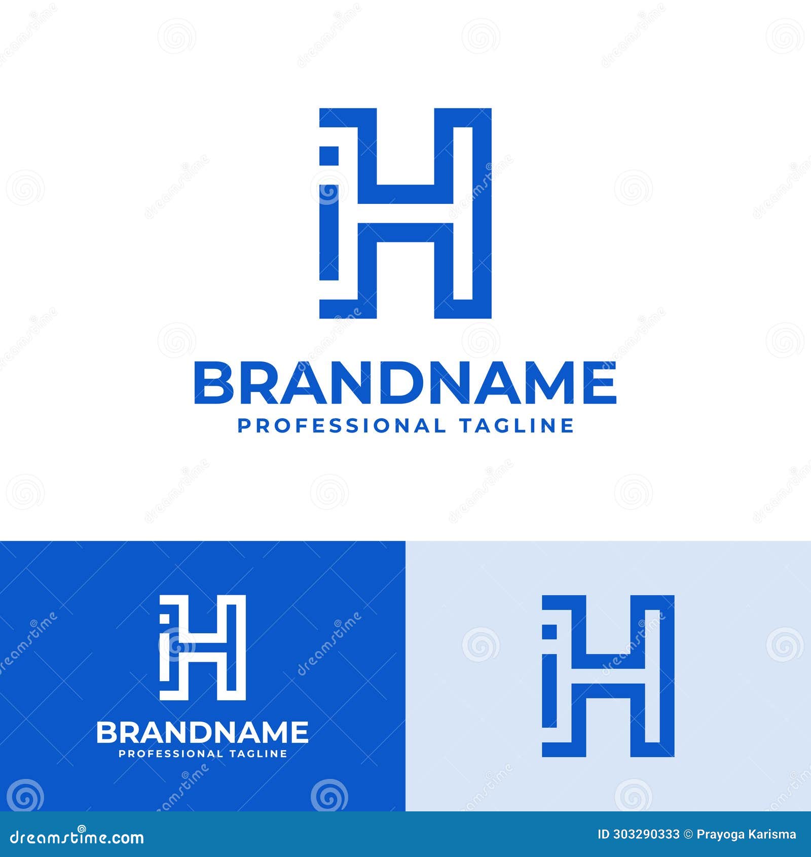Letter HI Modern Logo, Suitable for Business with HI or IH Initials ...
