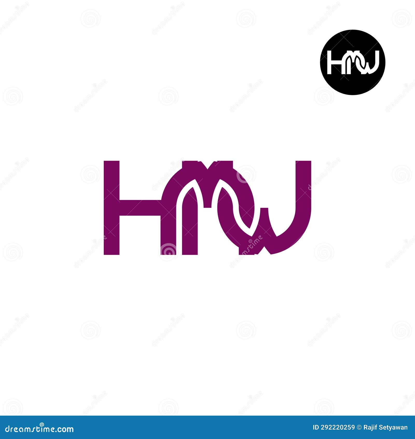 Hmw Monogram Stock Illustrations – 8 Hmw Monogram Stock Illustrations ...