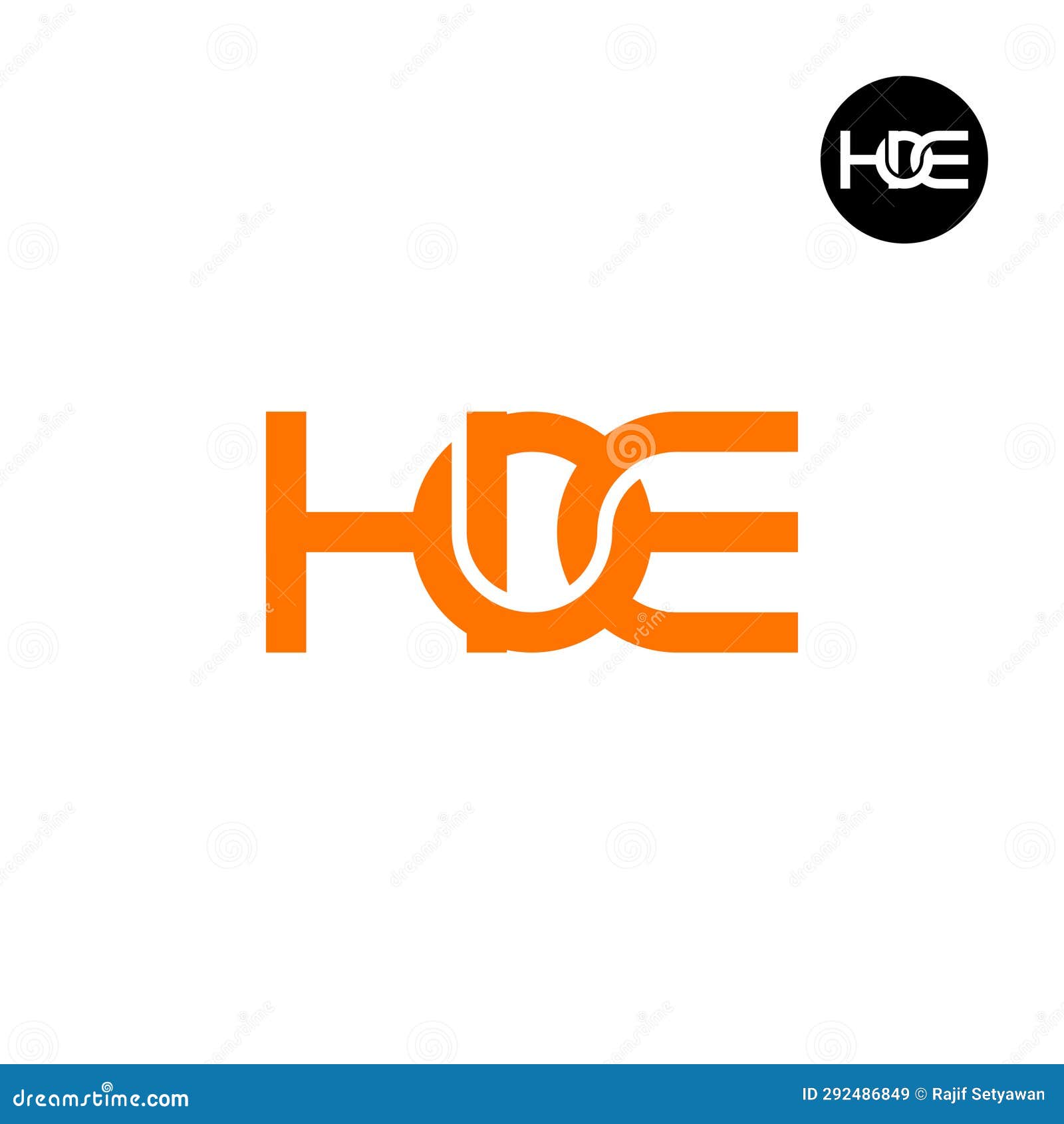 Letter HOE Monogram Logo Design Cartoon Vector | CartoonDealer.com ...