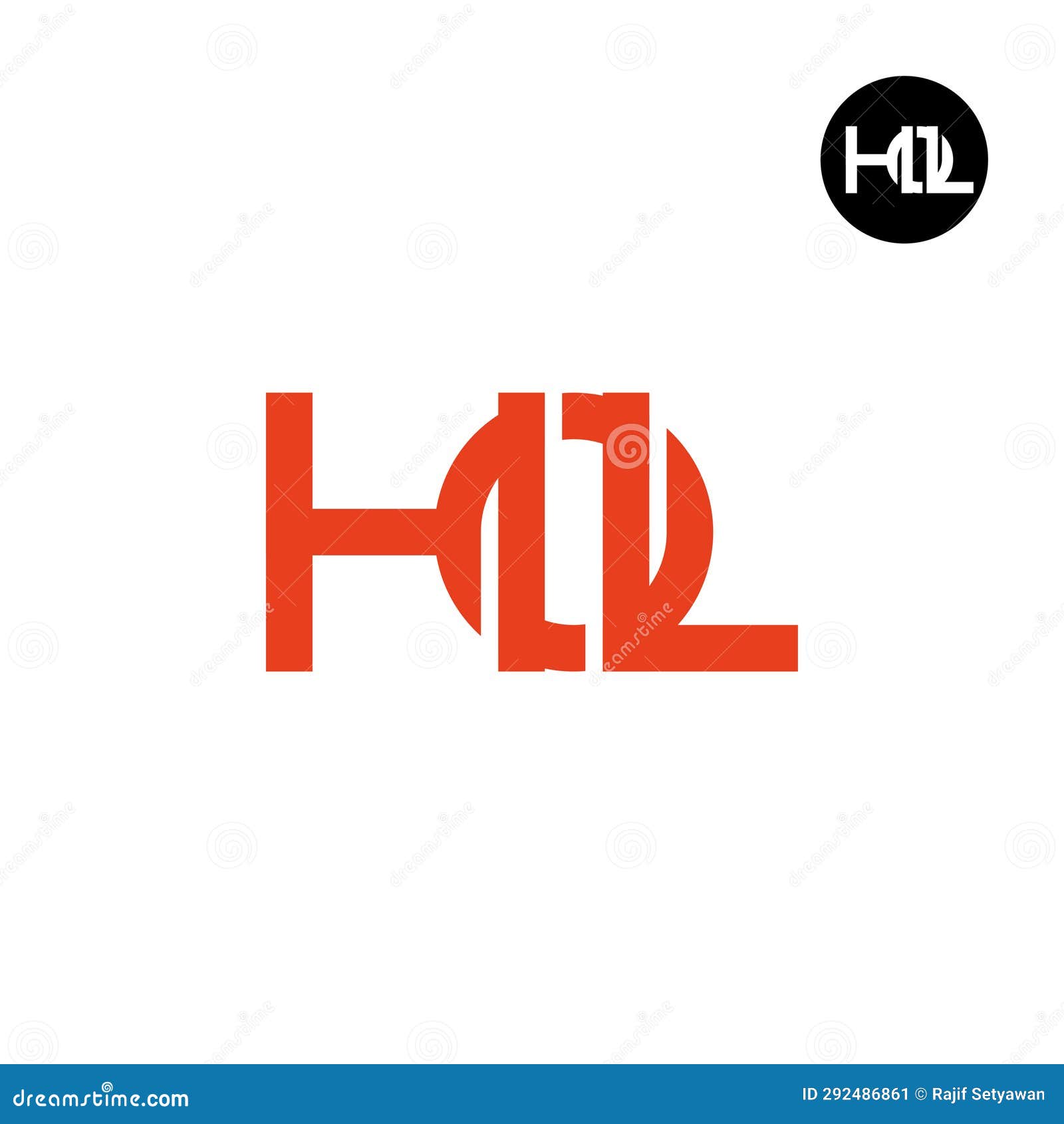 Letter HOL Monogram Logo Design Cartoon Vector | CartoonDealer.com ...