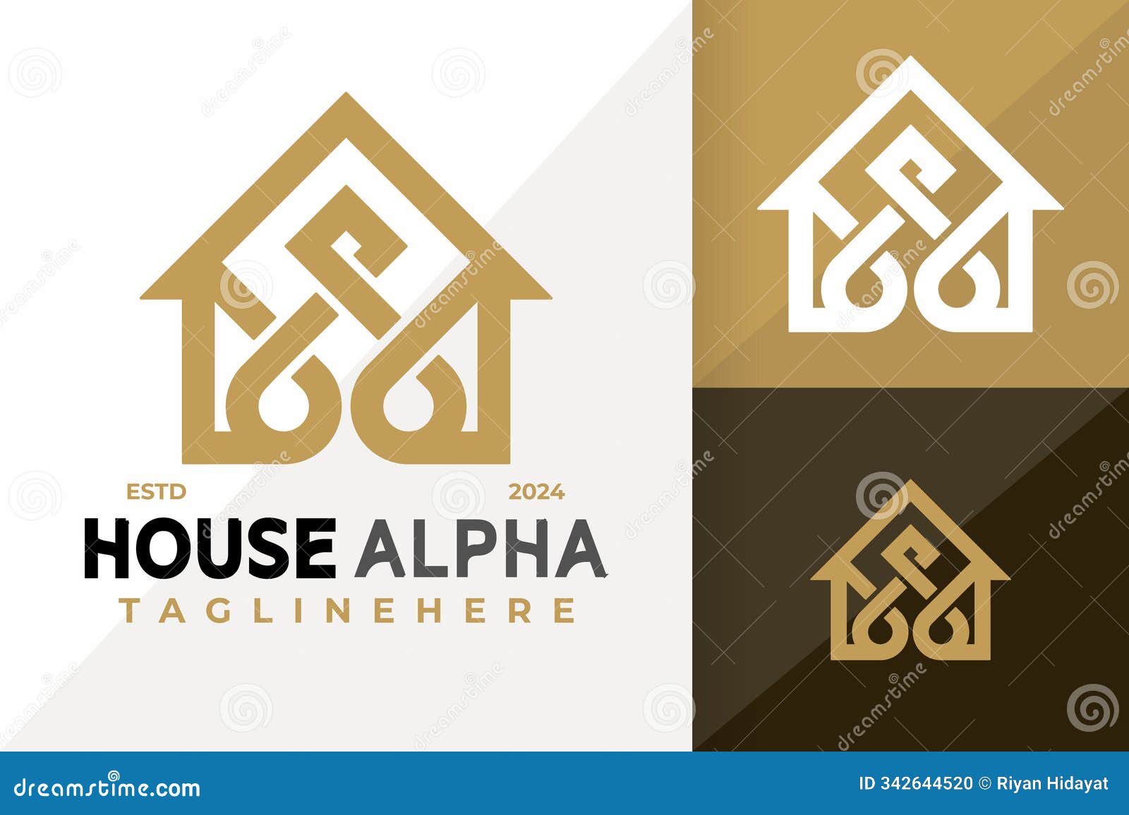 Letter a House Logo Icon Vector Design. Creative Simple Logos Designs ...
