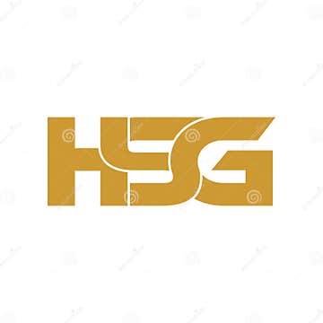 Letter HSG Simple Monogram Logo Icon Design. Stock Vector ...