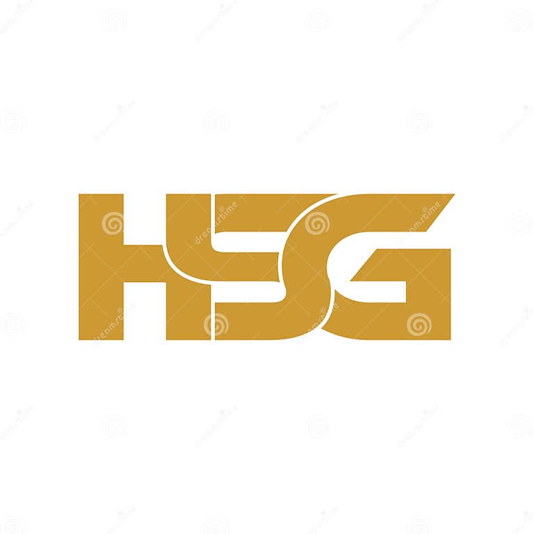 Letter HSG Simple Monogram Logo Icon Design. Stock Vector ...