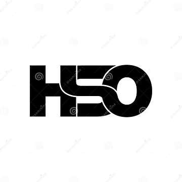 Letter HSO Simple Monogram Logo Icon Design. Stock Vector ...