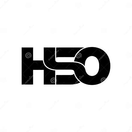 Letter HSO Simple Monogram Logo Icon Design. Stock Vector ...