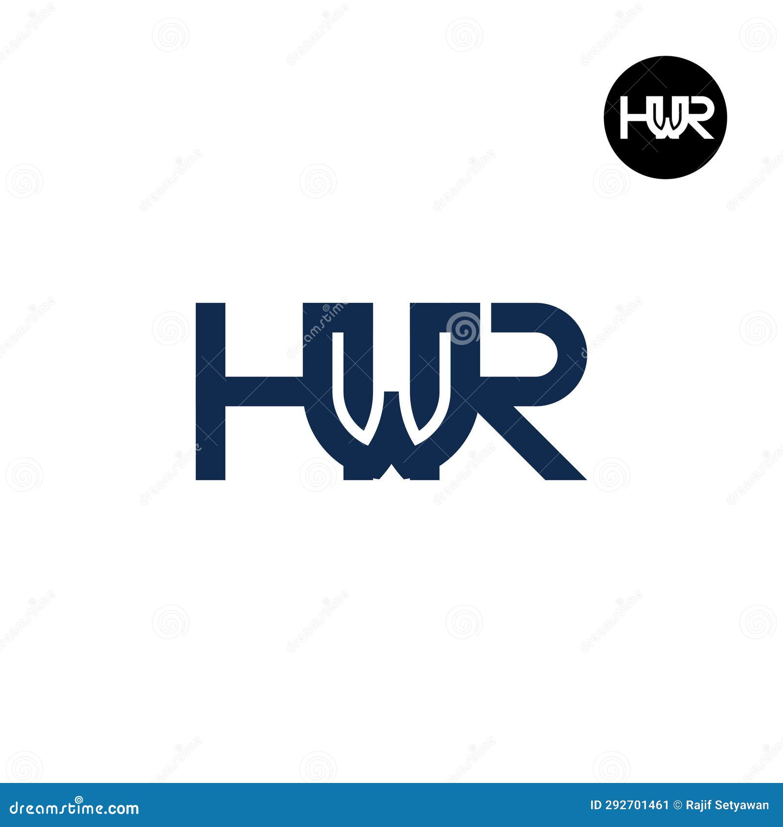 Hwr Monogram Stock Illustrations – 6 Hwr Monogram Stock Illustrations ...
