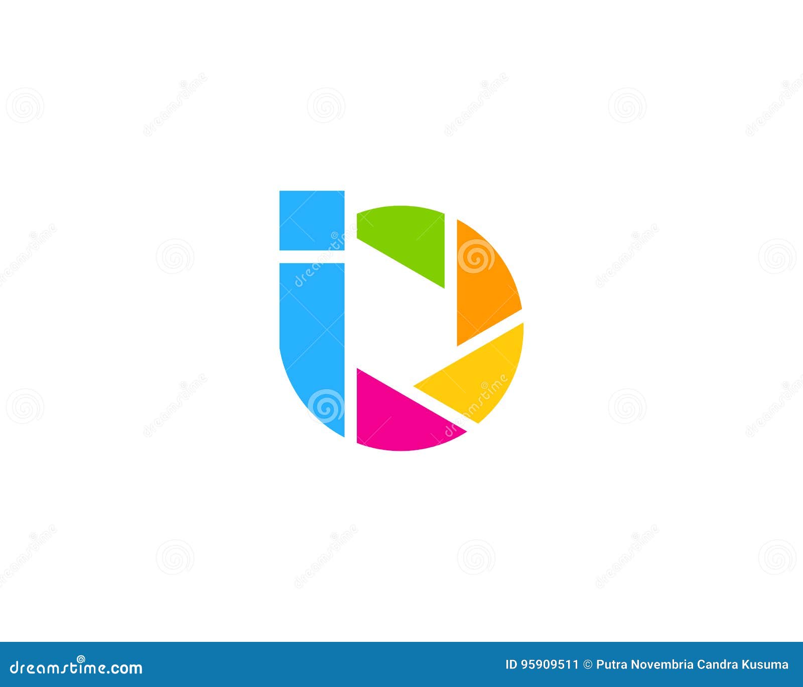 Letter I Icon Logo Design Element Stock Vector - Illustration of ...