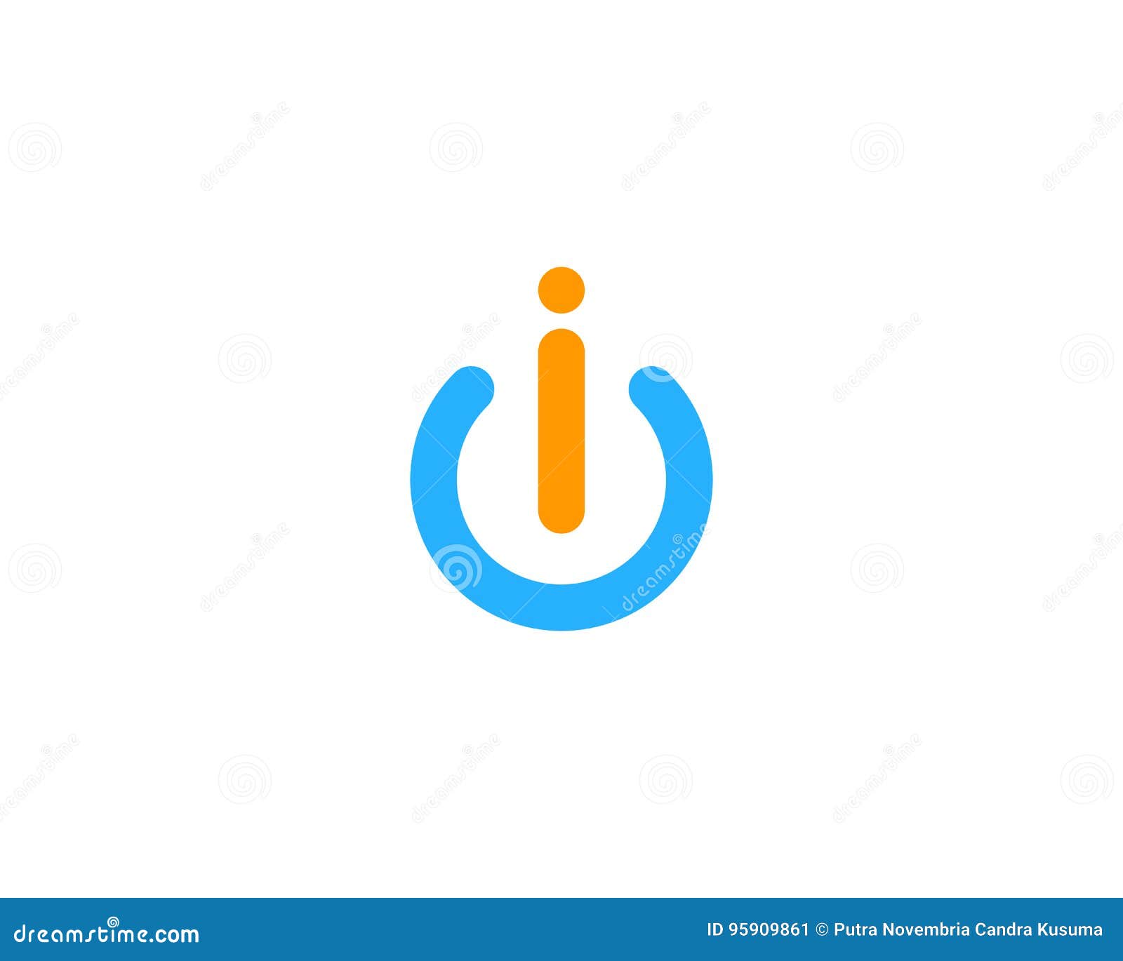 Letter I Icon Logo Design Element Stock Vector - Illustration of ...