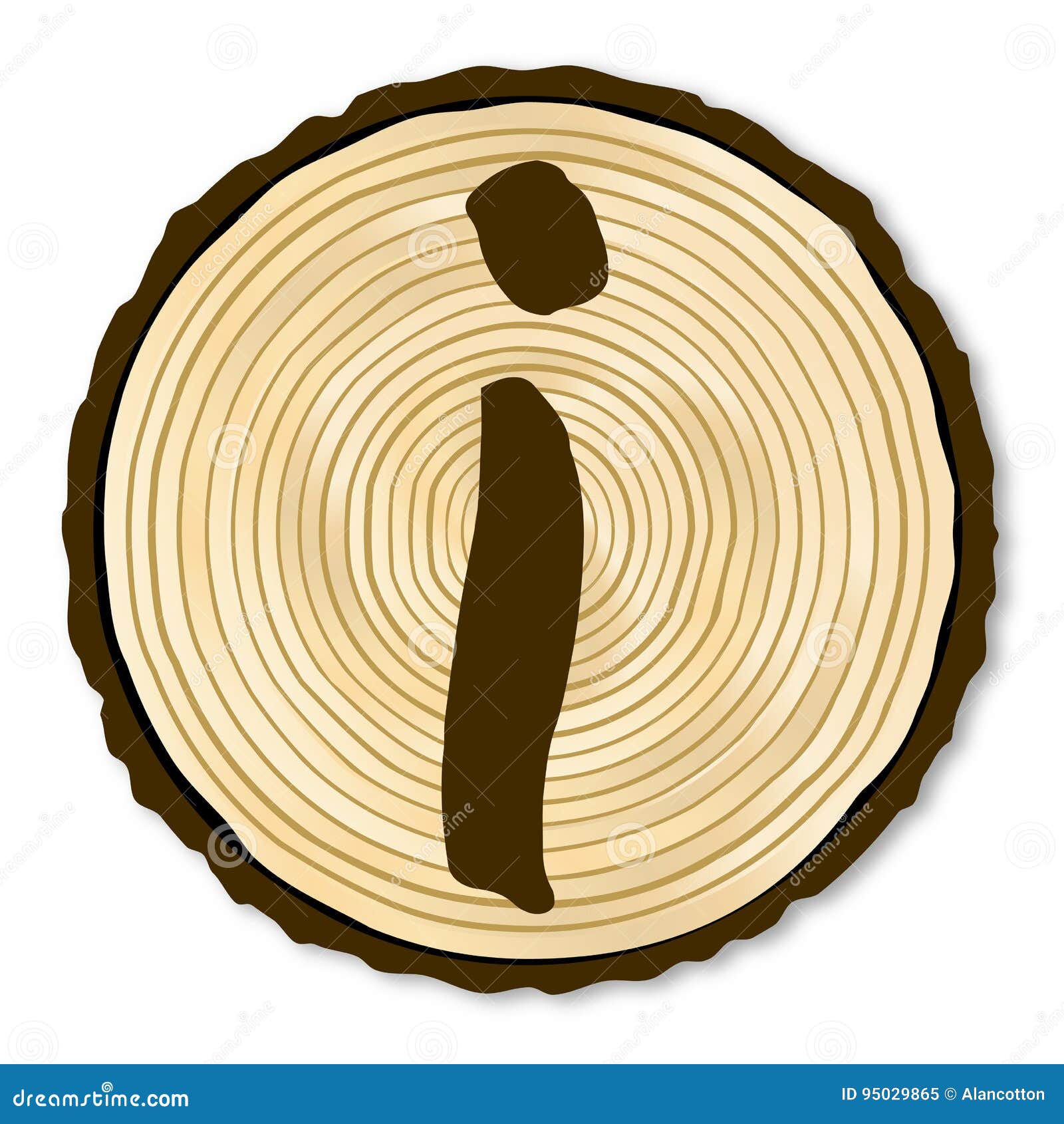 Letter Log End Stock Illustrations – 26 Letter Log End Stock ...