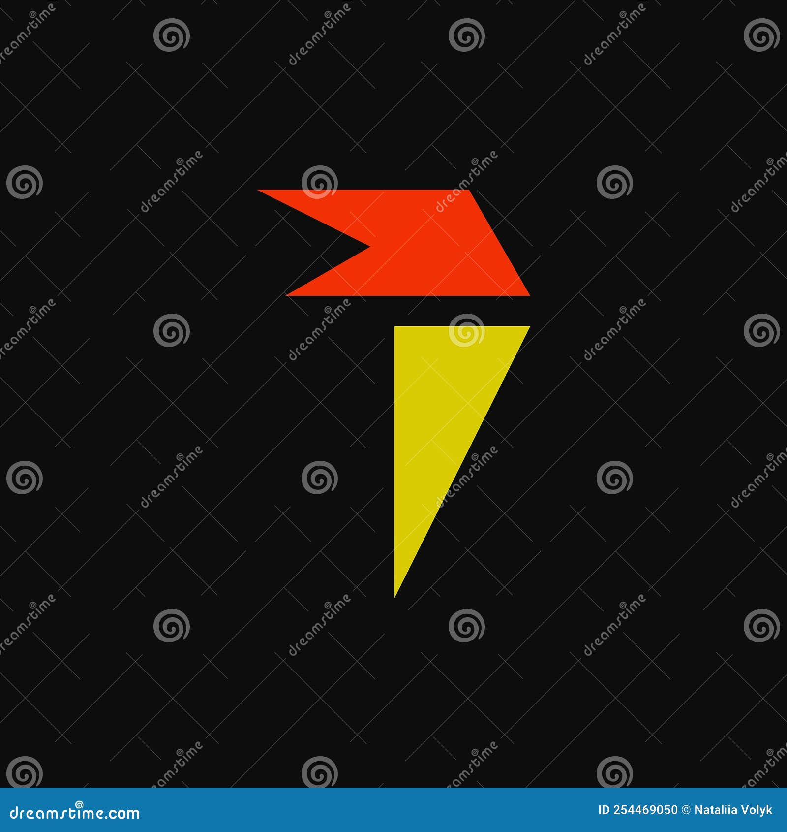 Letter I Logo or Icon Design Stock Vector - Illustration of logotype ...