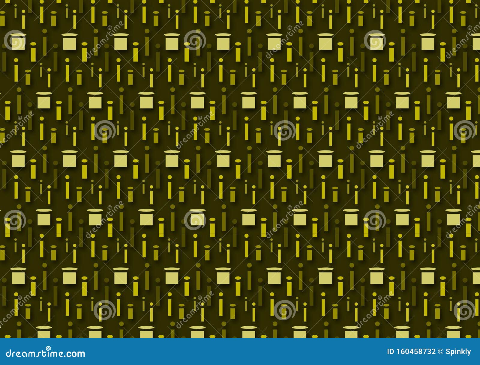 Letter I Pattern in Different Colored Green Shades for Wallpaper Stock ...