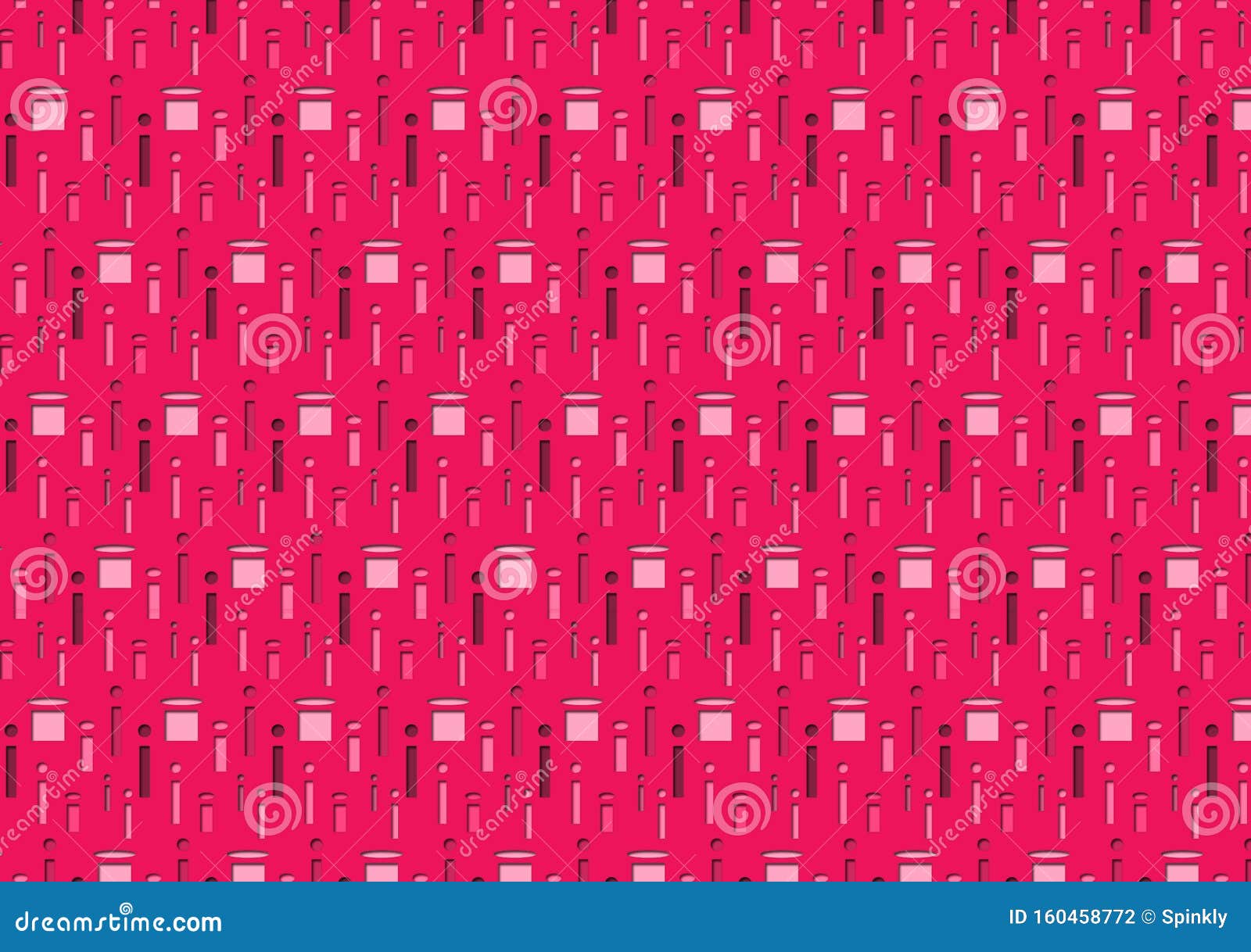 Letter I Pattern in Different Colored Pink Shades for Wallpaper Stock ...
