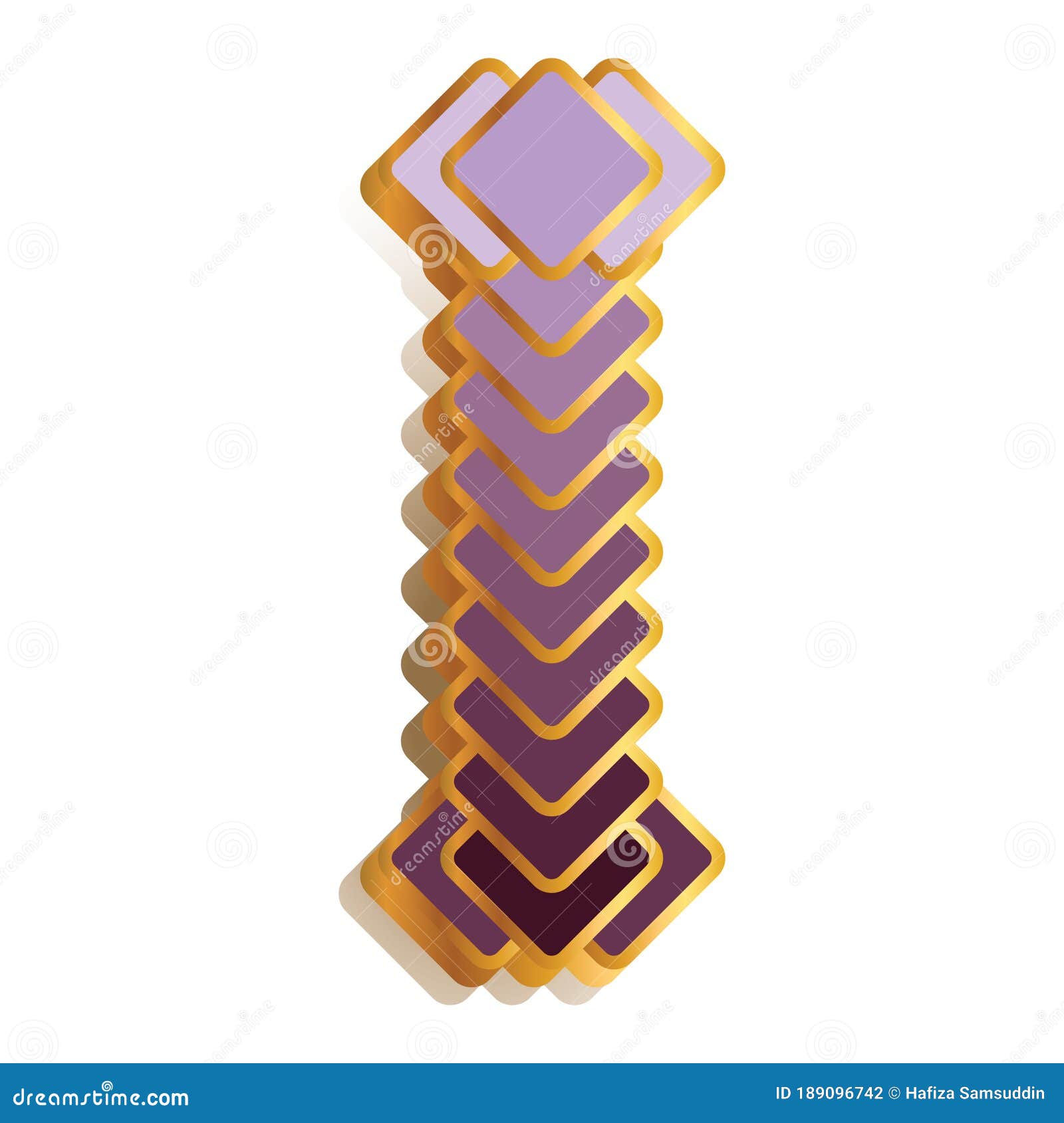 Letter I. Vector Illustration Decorative Design Stock Vector ...