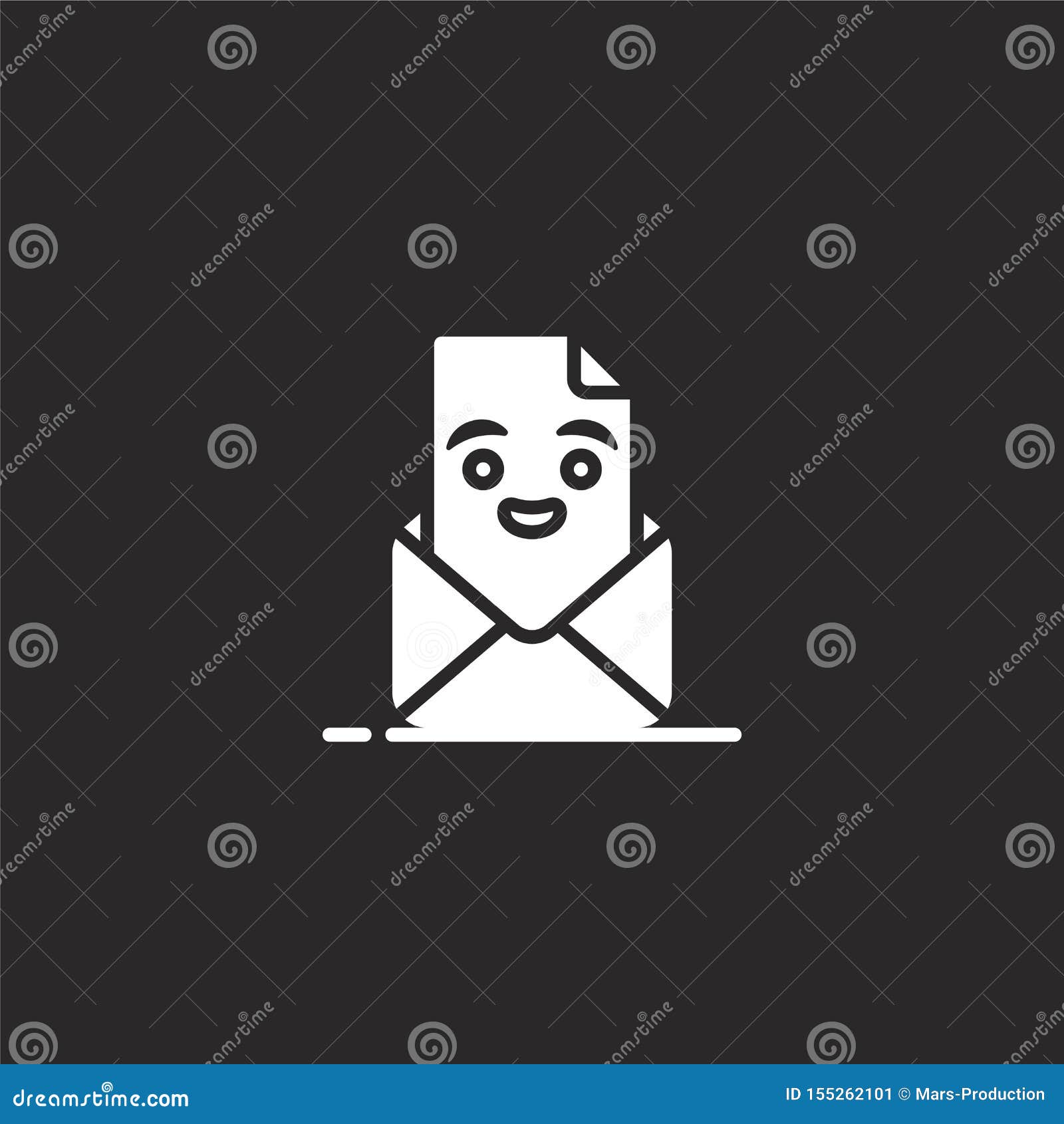 Letter Icon. Filled Letter Icon for Website Design and Mobile, App ...