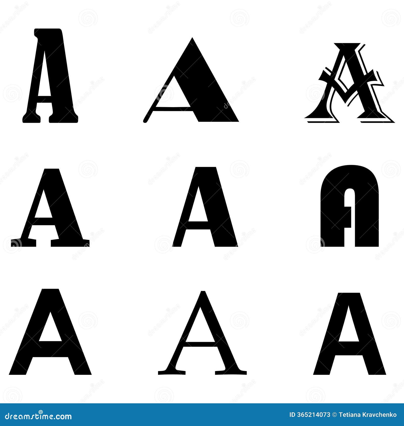 Icon Typography Font Symbo Sign Graphic Design Element Vector ...