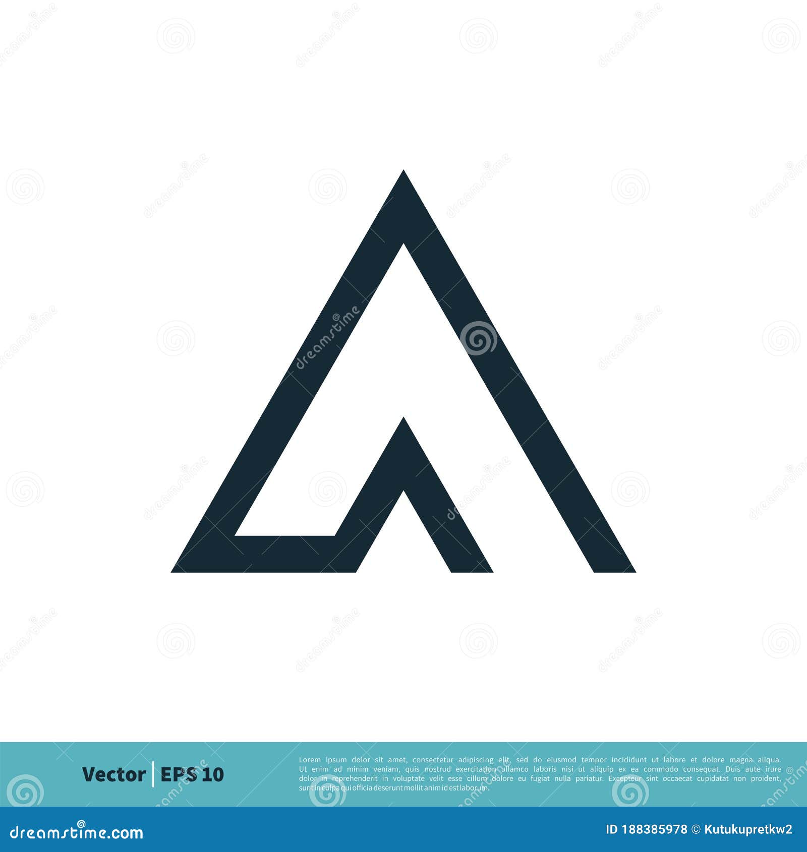 Letter a Icon Vector Logo Template Illustration Design. Vector EPS 10 ...
