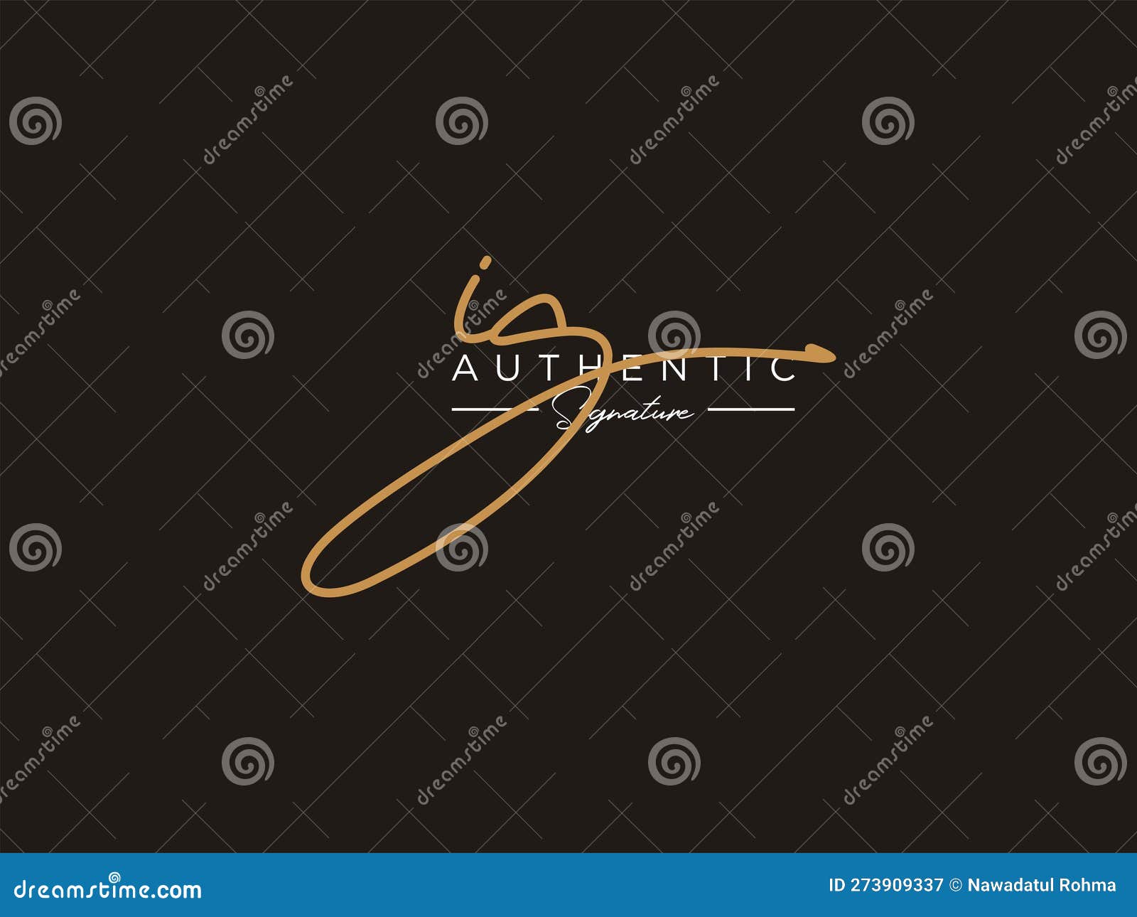 Letter IG Signature Logo Template Vector Stock Vector - Illustration of ...