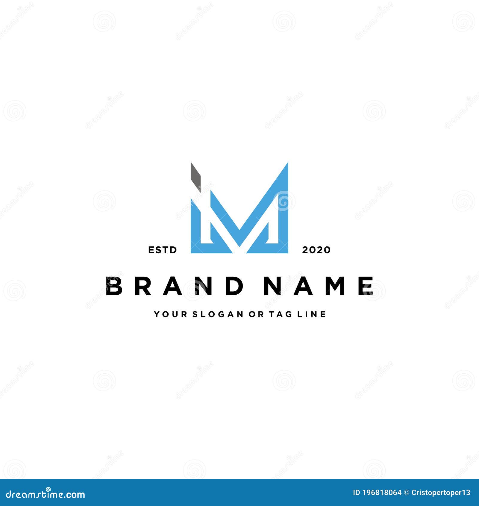 Letter IM Logo Design Vector Stock Vector - Illustration of element ...