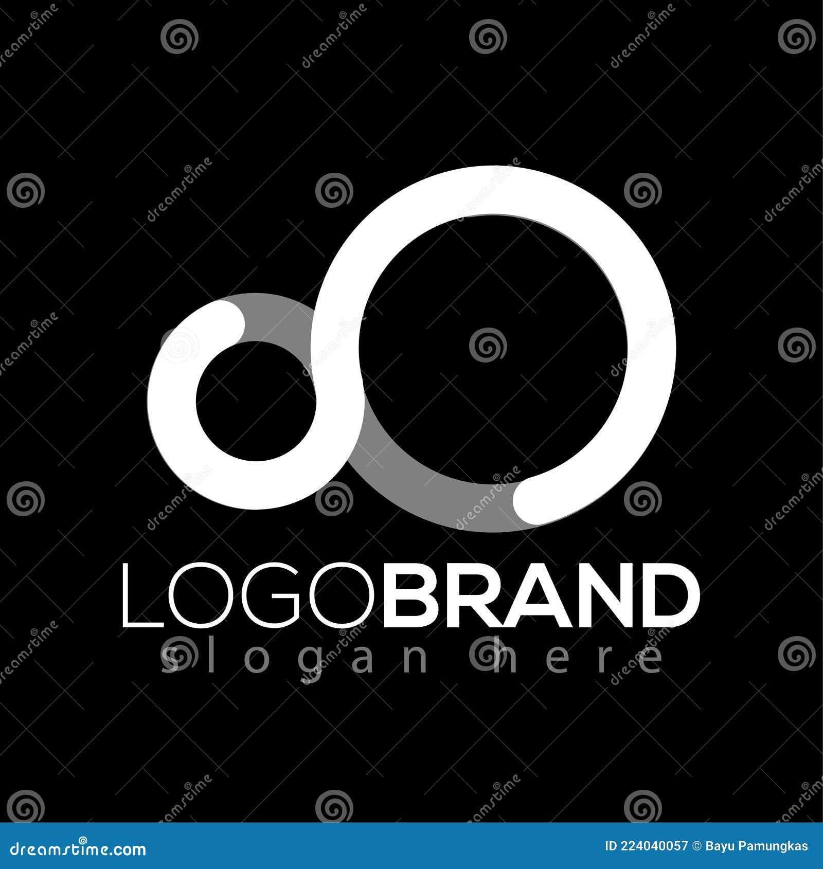 Letter Infinity Logo Vector Element. Letter Logo Template Stock Vector ...