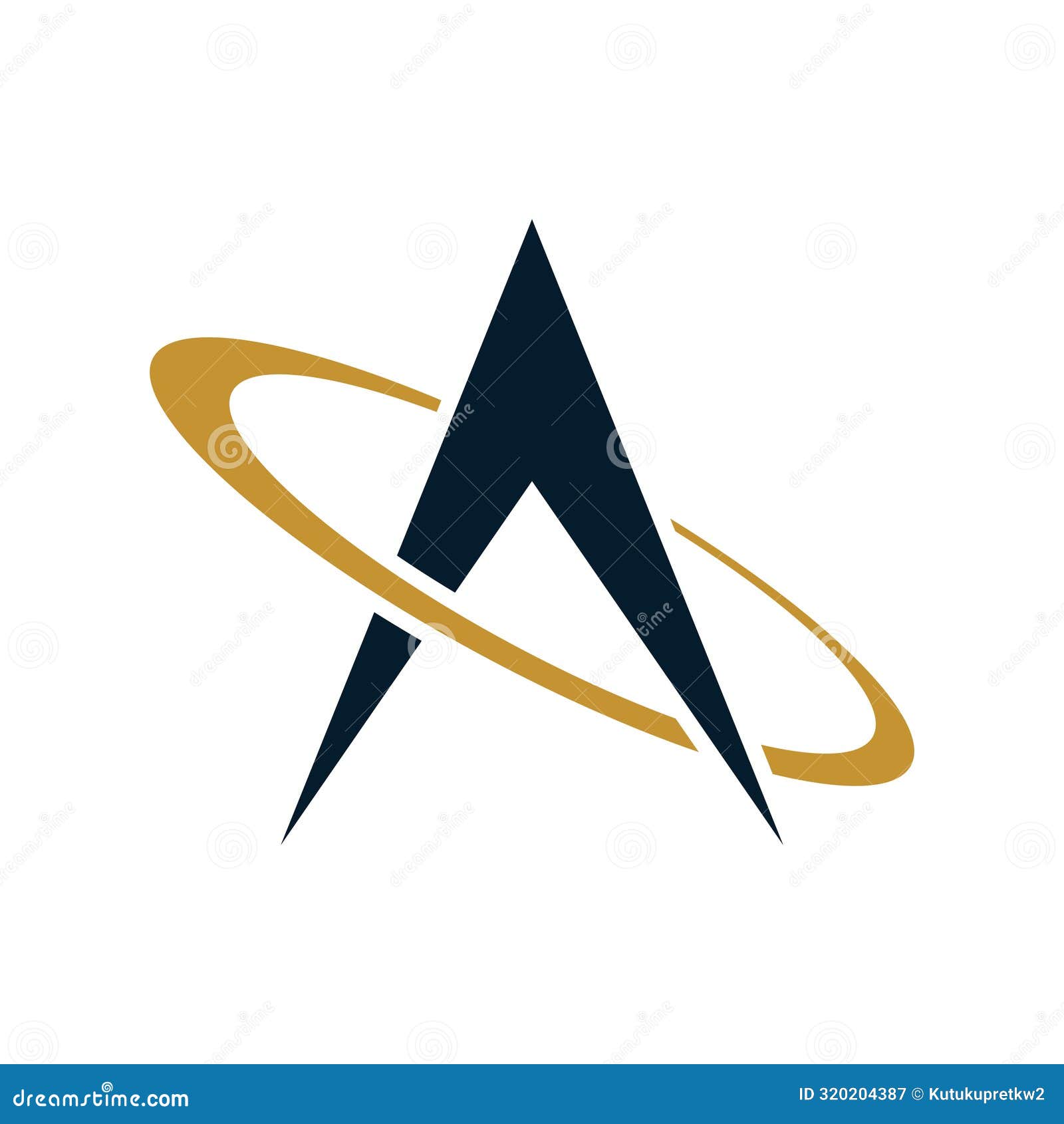 Letter a Initial Vector Illustration Logo Template. EPS 10 Stock Image ...