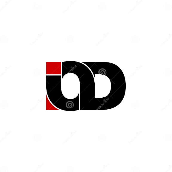 Letter IOD Simple Monogram Logo Icon Design. Stock Vector ...