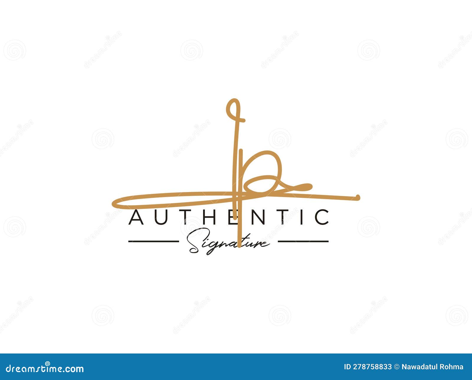 Letter IP Signature Logo Template Vector Stock Vector - Illustration of ...
