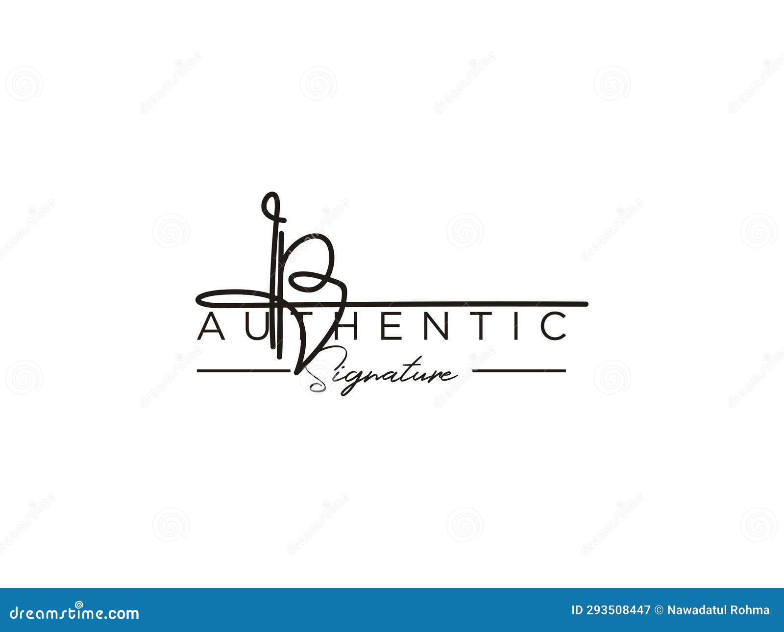 Letter IP Signature Logo Template Vector Stock Vector - Illustration of ...
