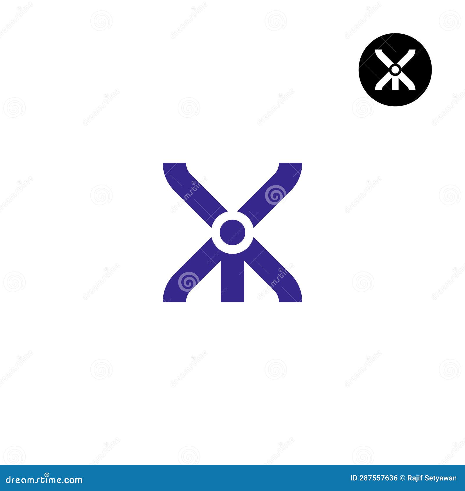 Letter IX XI Monogram Logo Design Vector Illustration | CartoonDealer ...