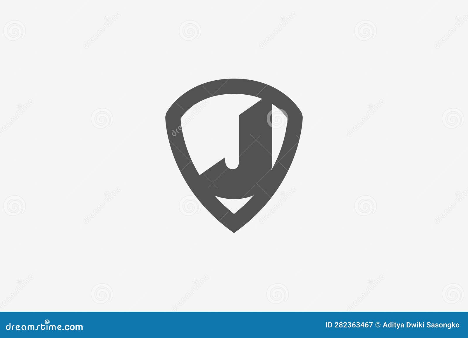 Letter J emblem logo stock vector. Illustration of consulting - 282363467