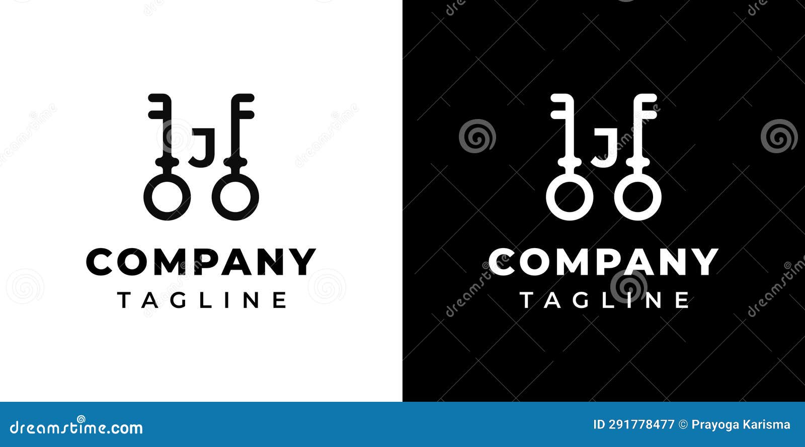 Letter J Key Logo, Suitable for Business Related To Key with J Initial ...