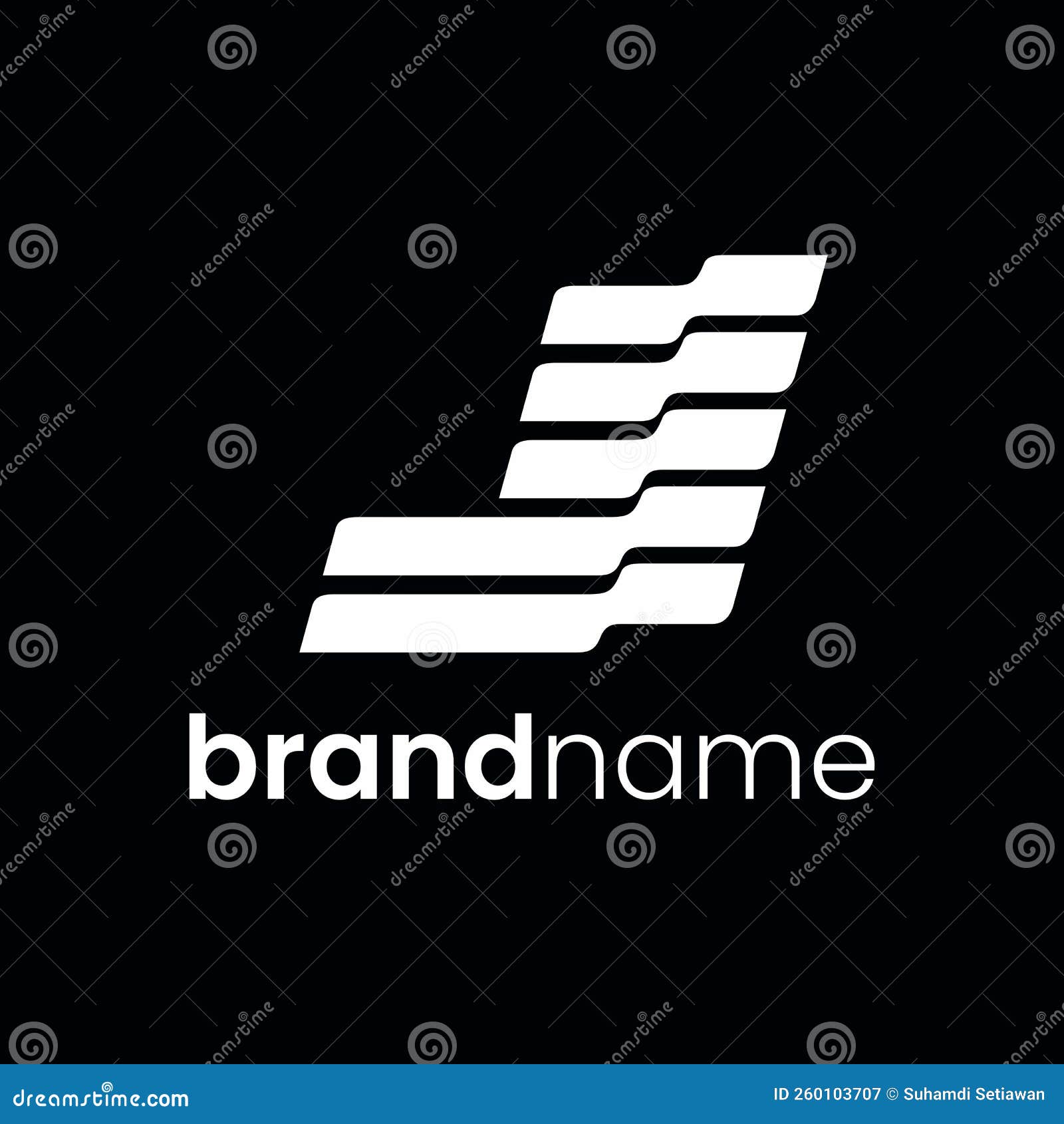 Letter J Logo Design, Simple Minimal Icon Stock Vector - Illustration ...