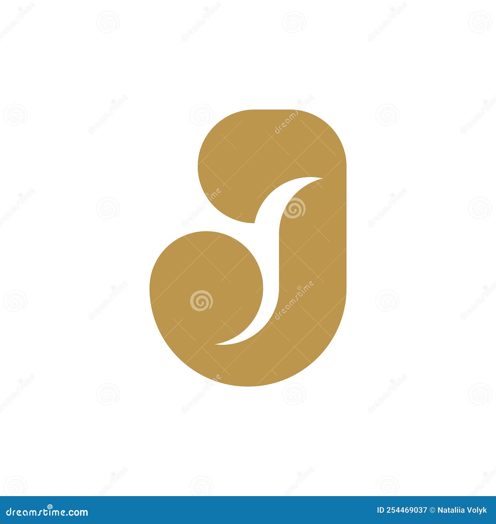 Letter J Logo or Icon Design Stock Vector - Illustration of abstract ...