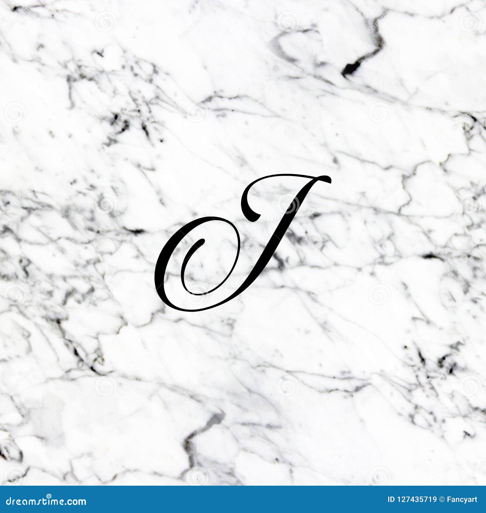 Letter J on Marble Texture Initial Stock Image - Image of luxury ...