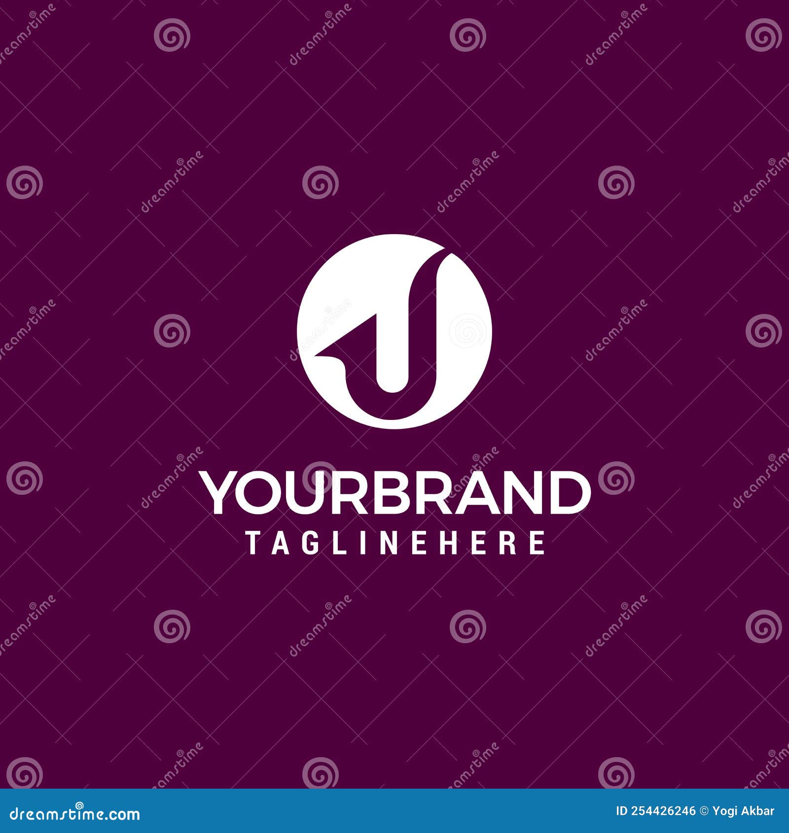 Letter J and Saxophone Music Note Logo Design Template Vector Stock ...