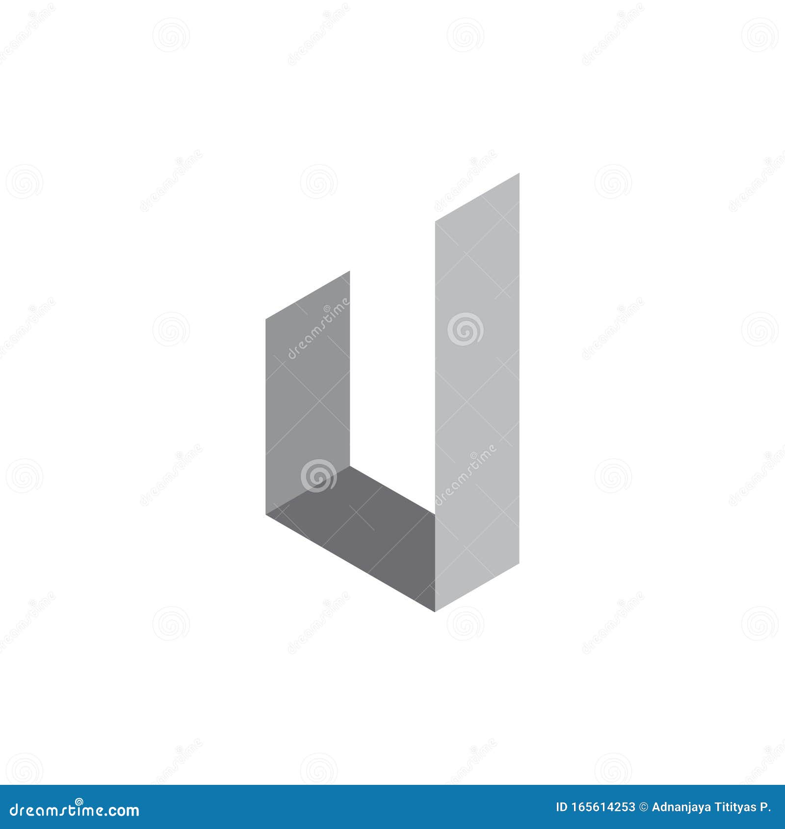 Letter J Simple Geometric 3d Logo Vector Stock Vector - Illustration of ...