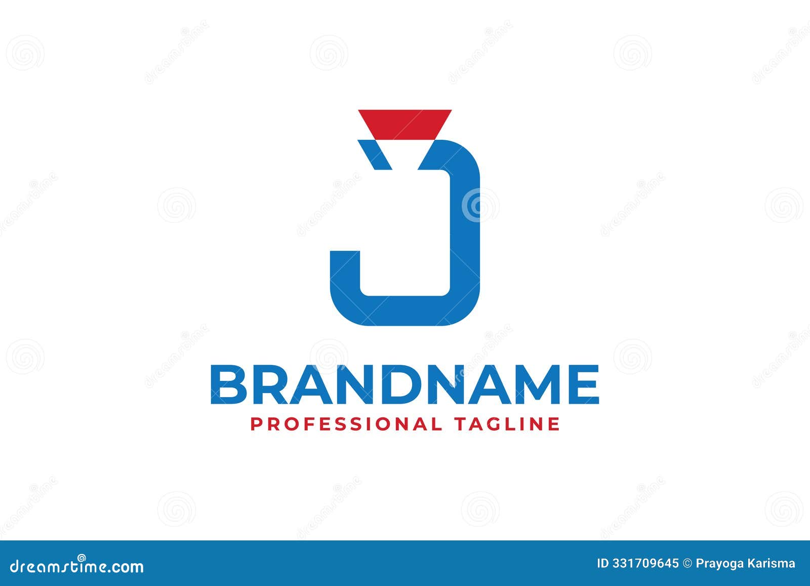 Letter J Video Camera Logo, Suitable for Any Broadcast Business with J ...