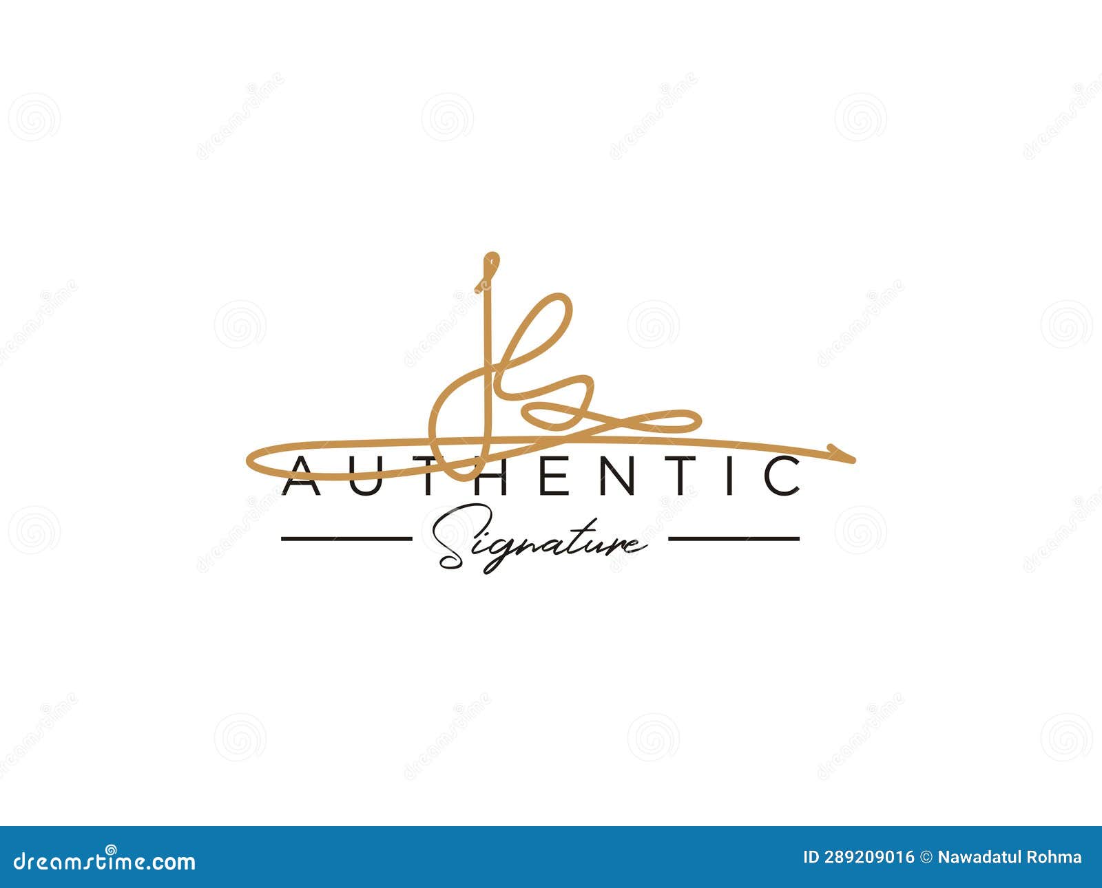 Letter JE Signature Logo Template Vector Stock Vector - Illustration of ...