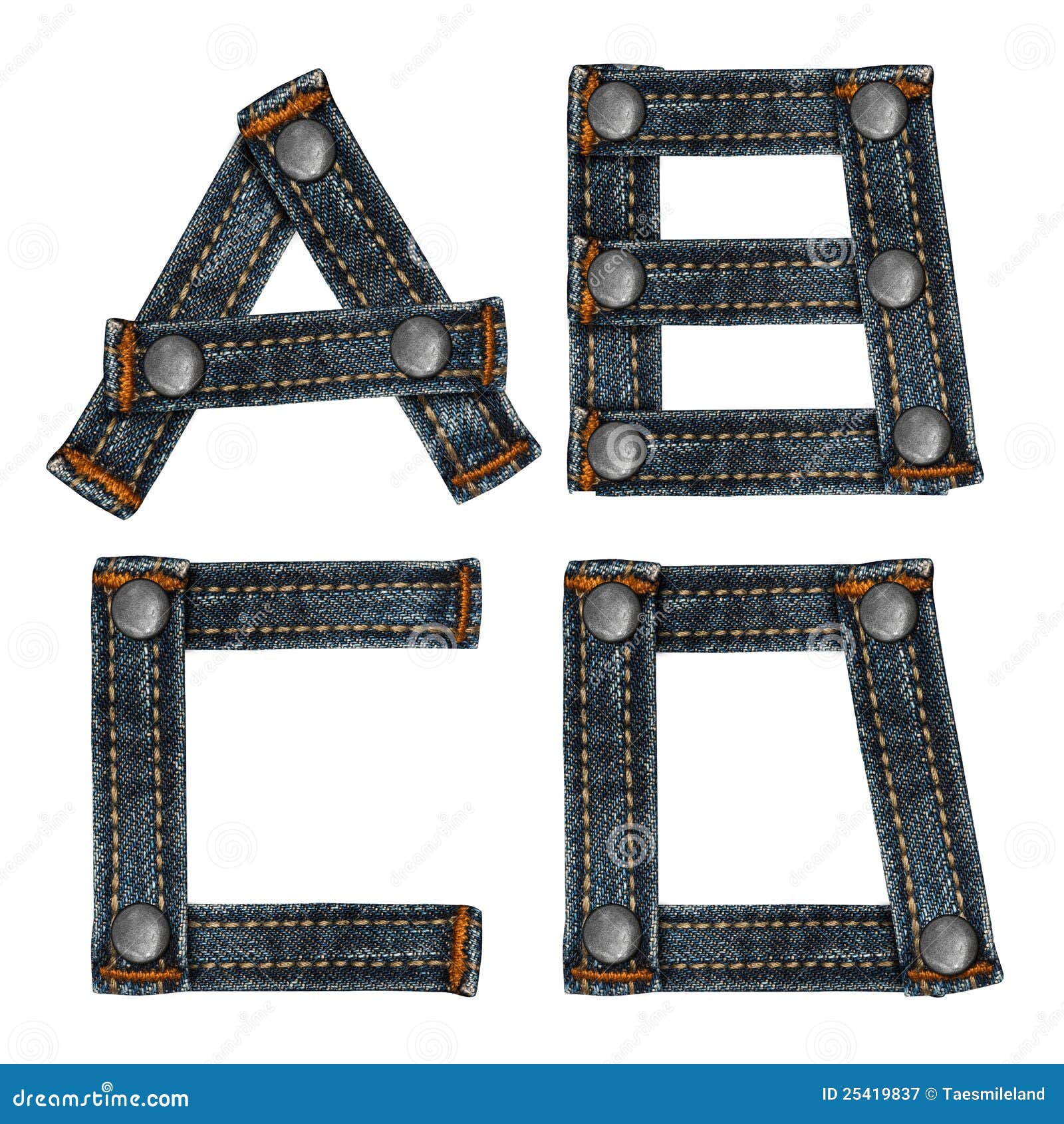 Letter of jeans alphabet stock image. Image of alphabet - 25419837