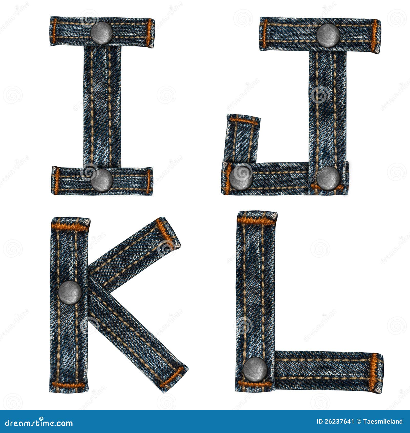 Letter of jeans alphabet stock illustration. Illustration of jeans ...