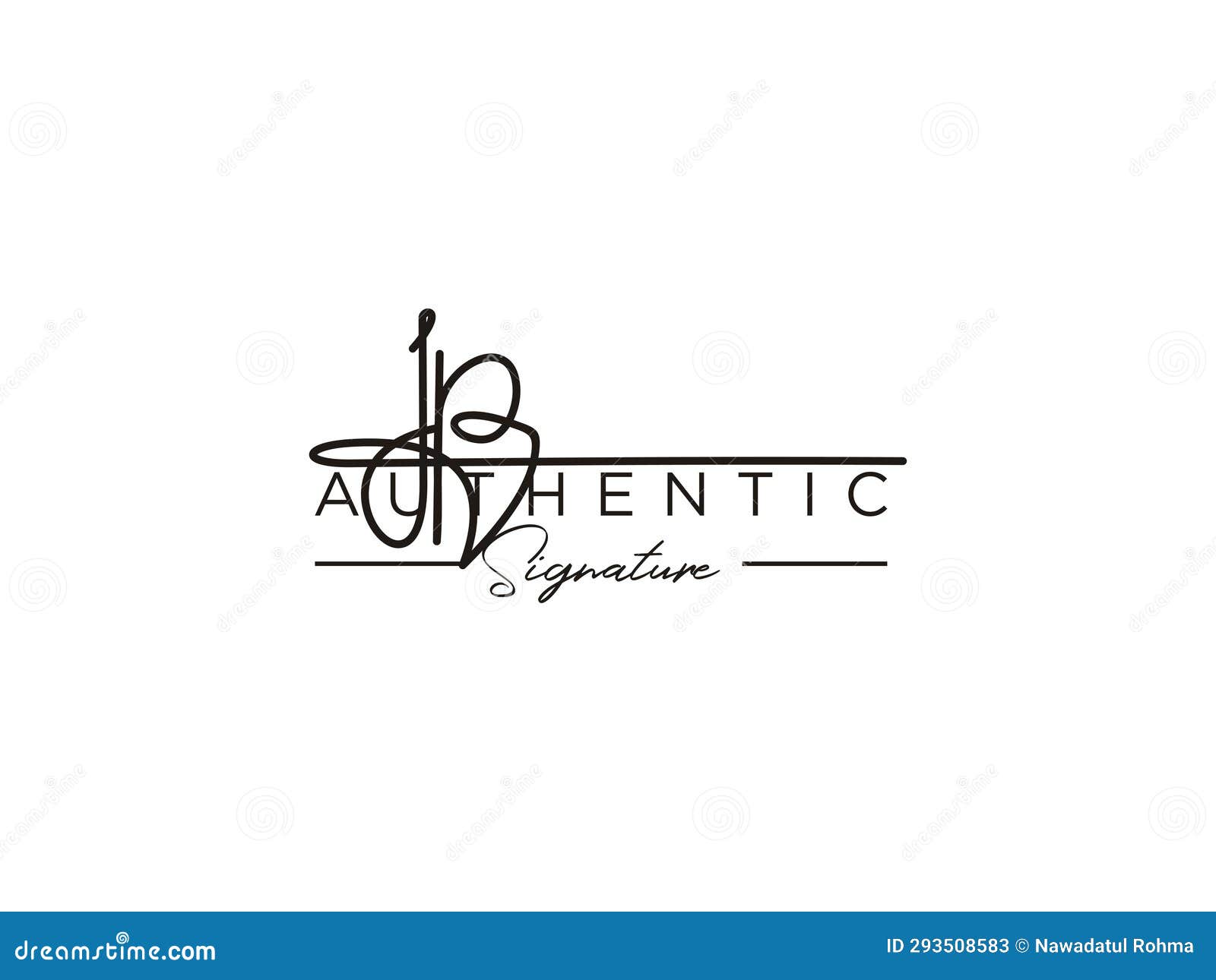 Letter JP Signature Logo Template Vector Stock Vector - Illustration of ...
