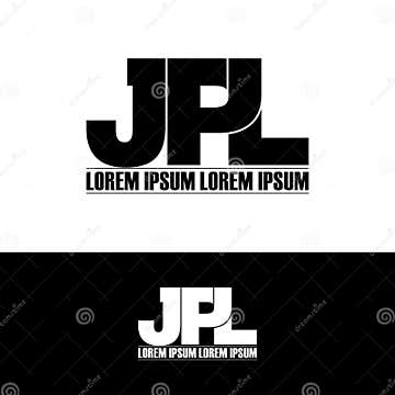 Letter JPL Simple Monogram Logo Icon Design. Stock Vector ...