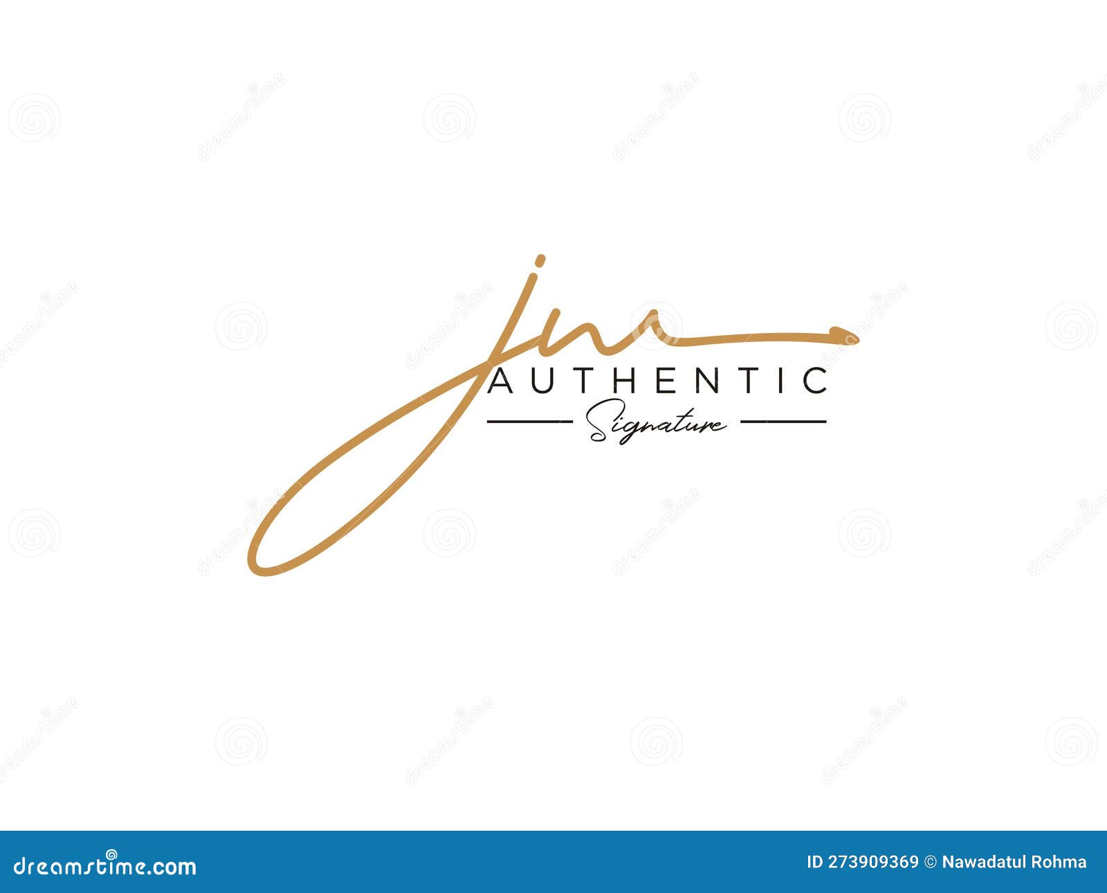 Letter JW Signature Logo Template Vector Stock Vector - Illustration of ...